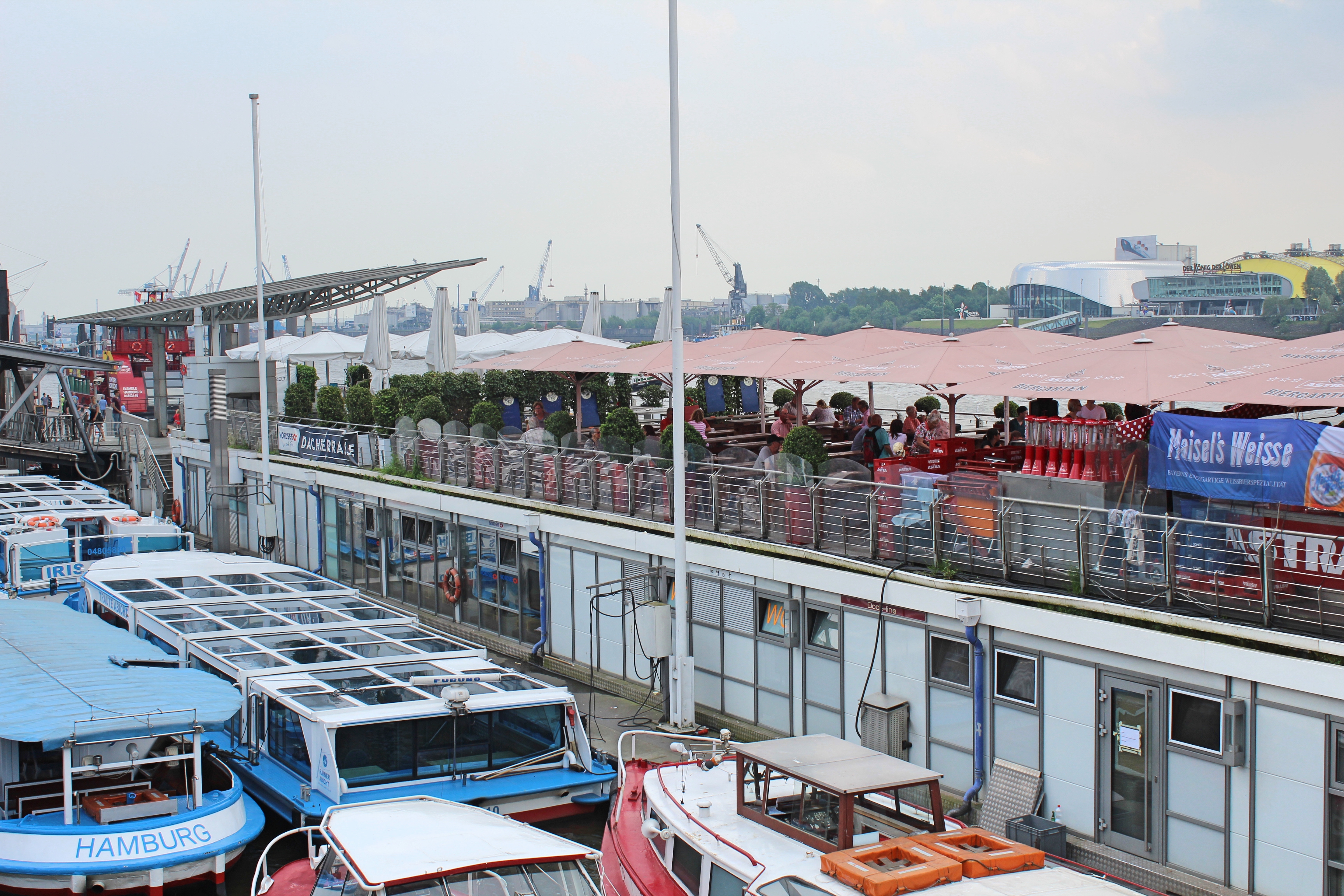Ein oder zwei Bierchen am Wasser im Astra Biergarten | Mit Vergnügen ...