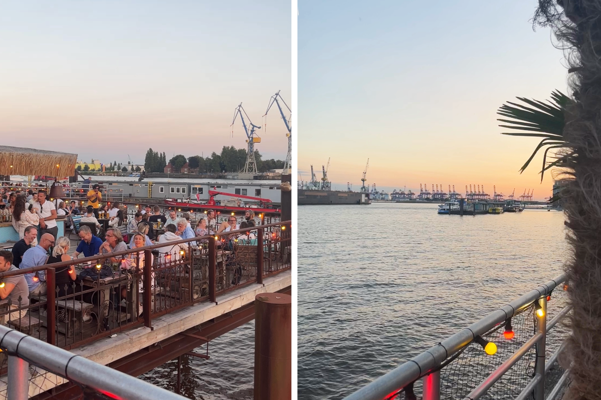 Den Beachclub-Klassiker an den Landungsbrücken besuchen: StrandPauli ...