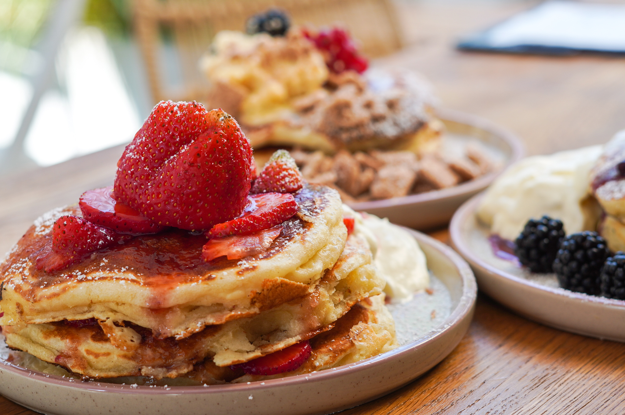 Pancake Panda serviert himmlisch-fluffige Pfannkuchen nach US-Modell ...